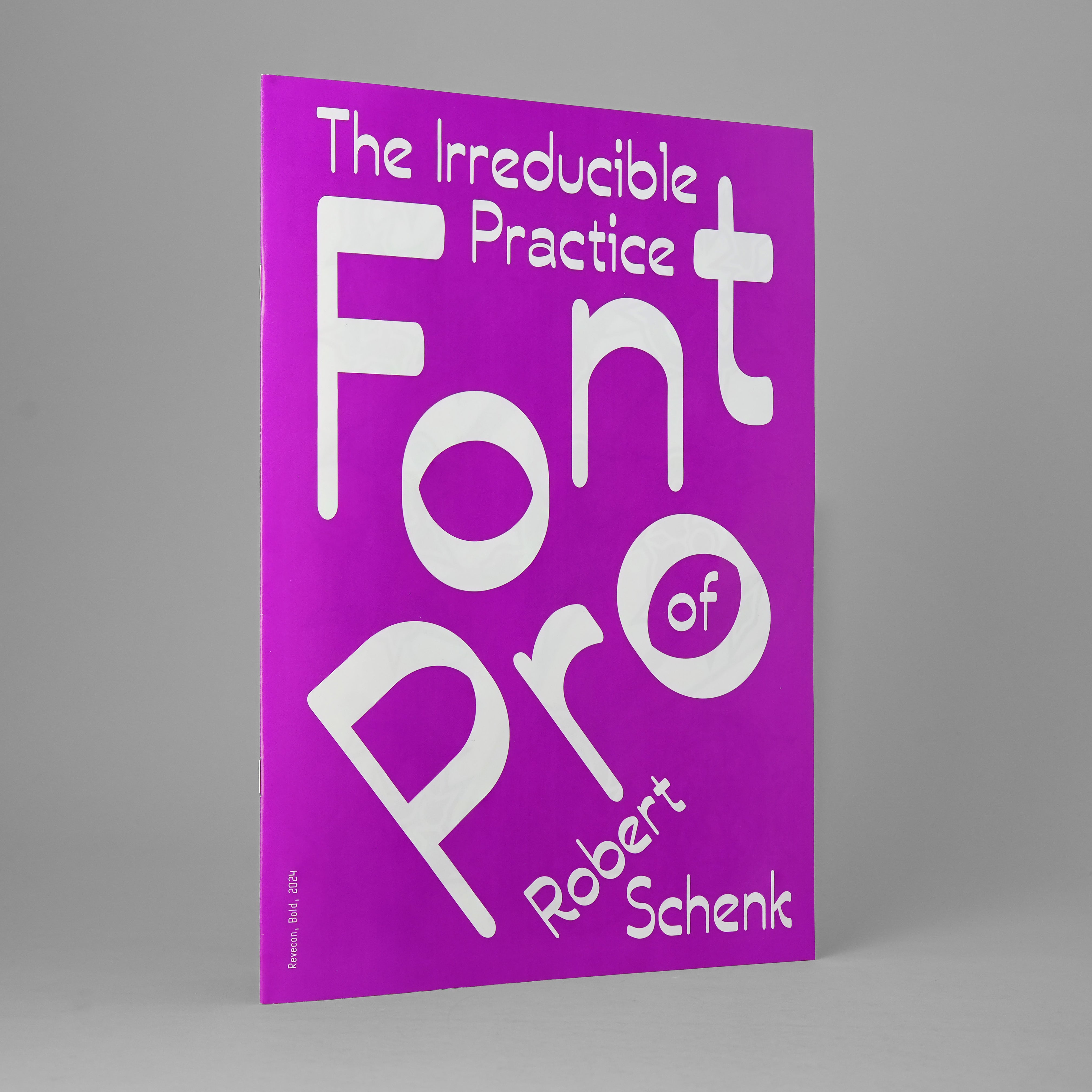 Font Pro: The Irreducible Practice of Robert Schenk – Draw Down