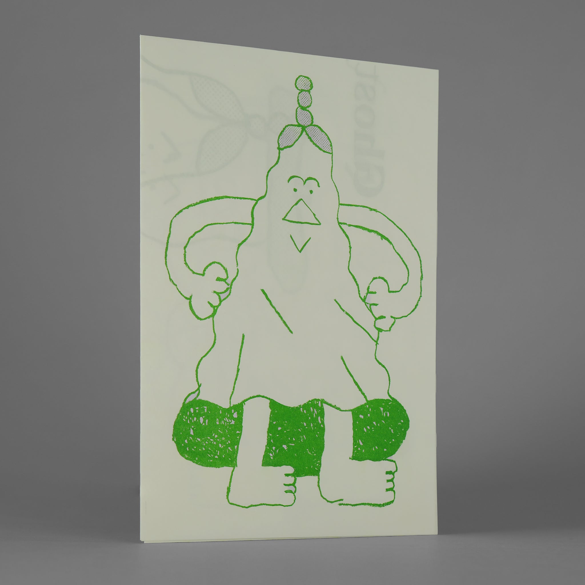 Ghost Riso Poster – Draw Down