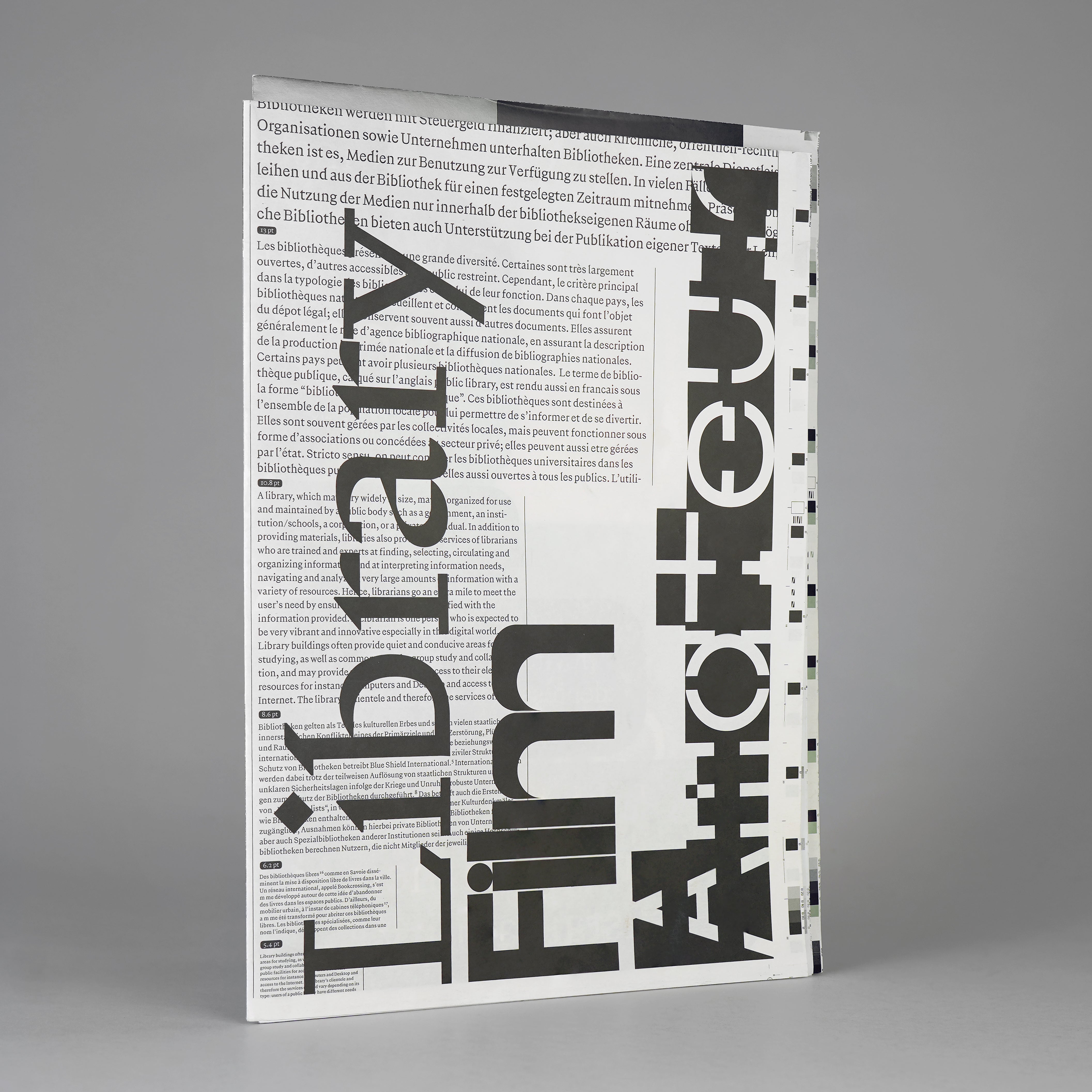 Library, Film, Amateur Type Specimen – Draw Down