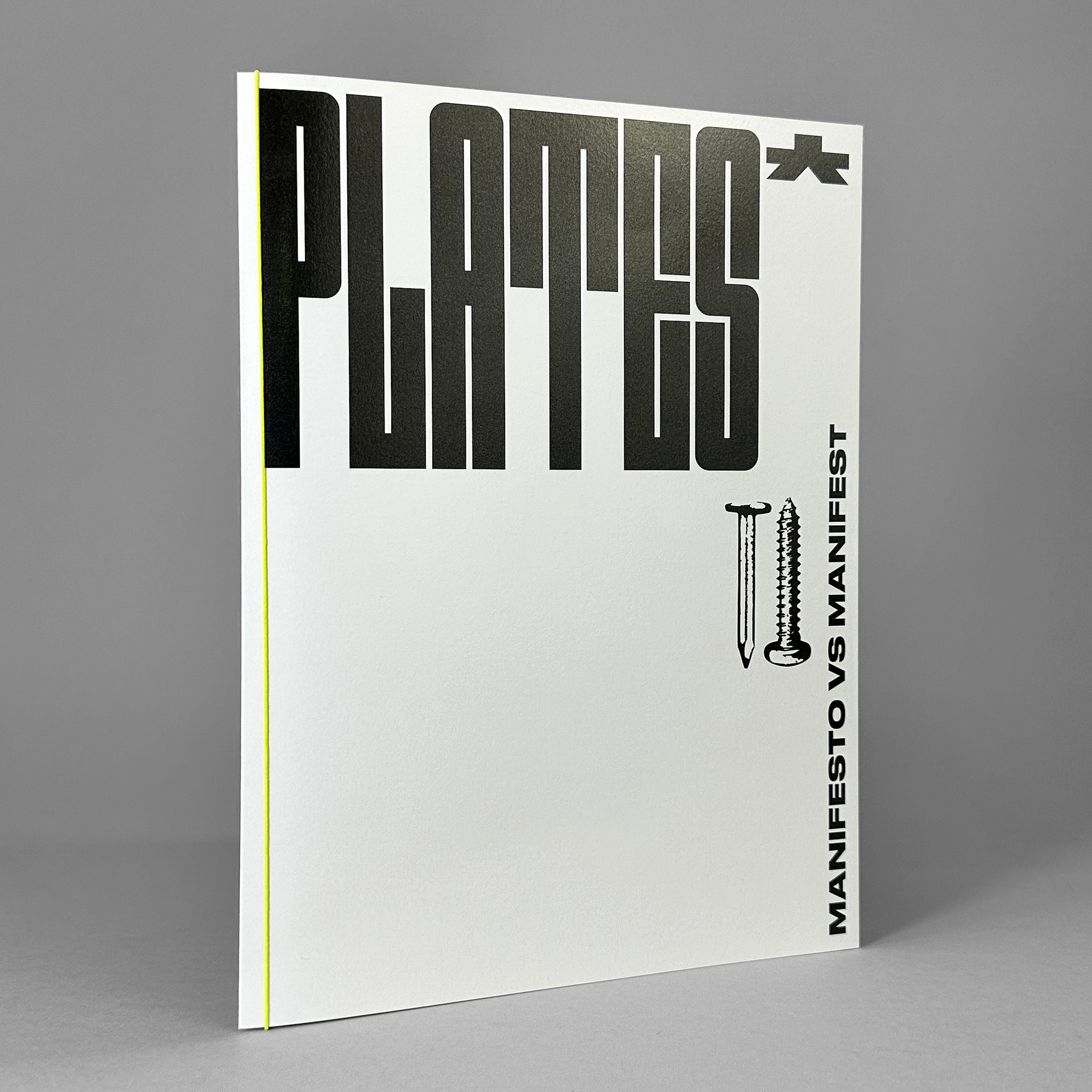 PLATES #1: Manifesto vs. Manifest – Draw Down