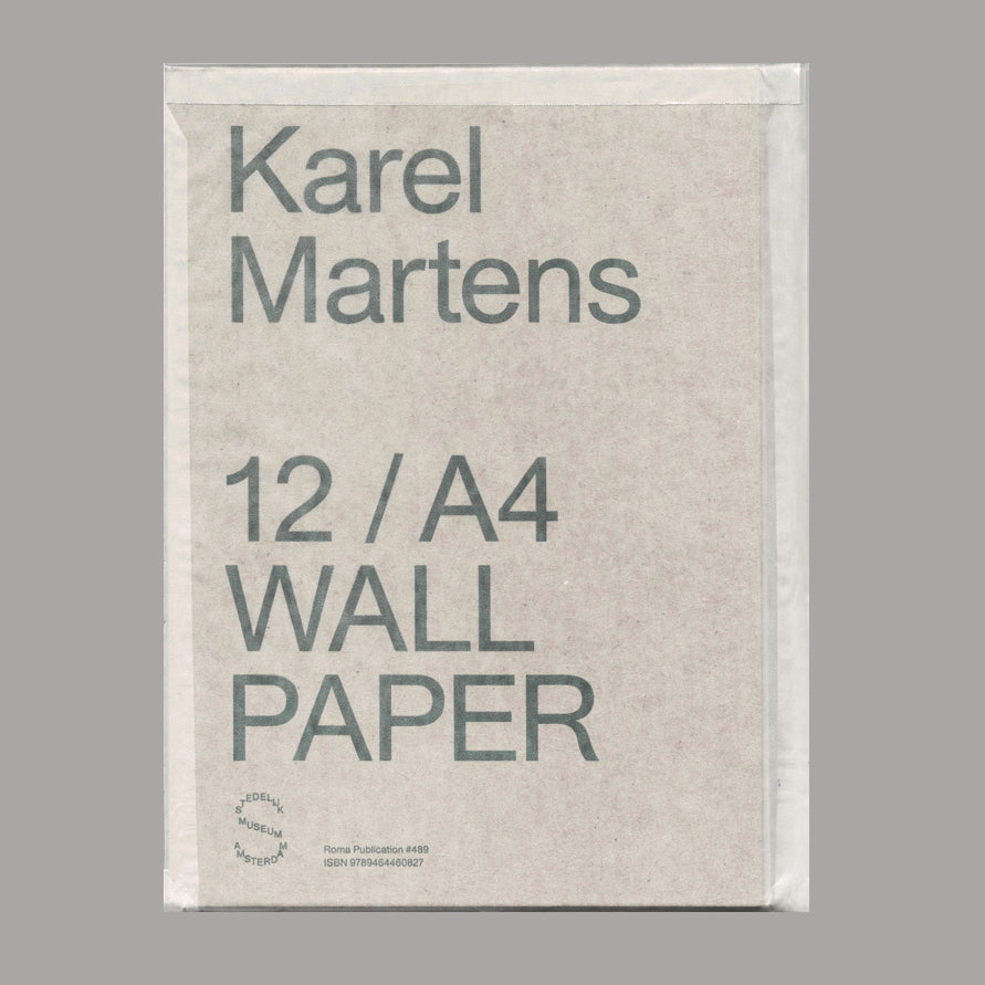 Karel Martens: 12/A4 Wallpaper – Draw Down