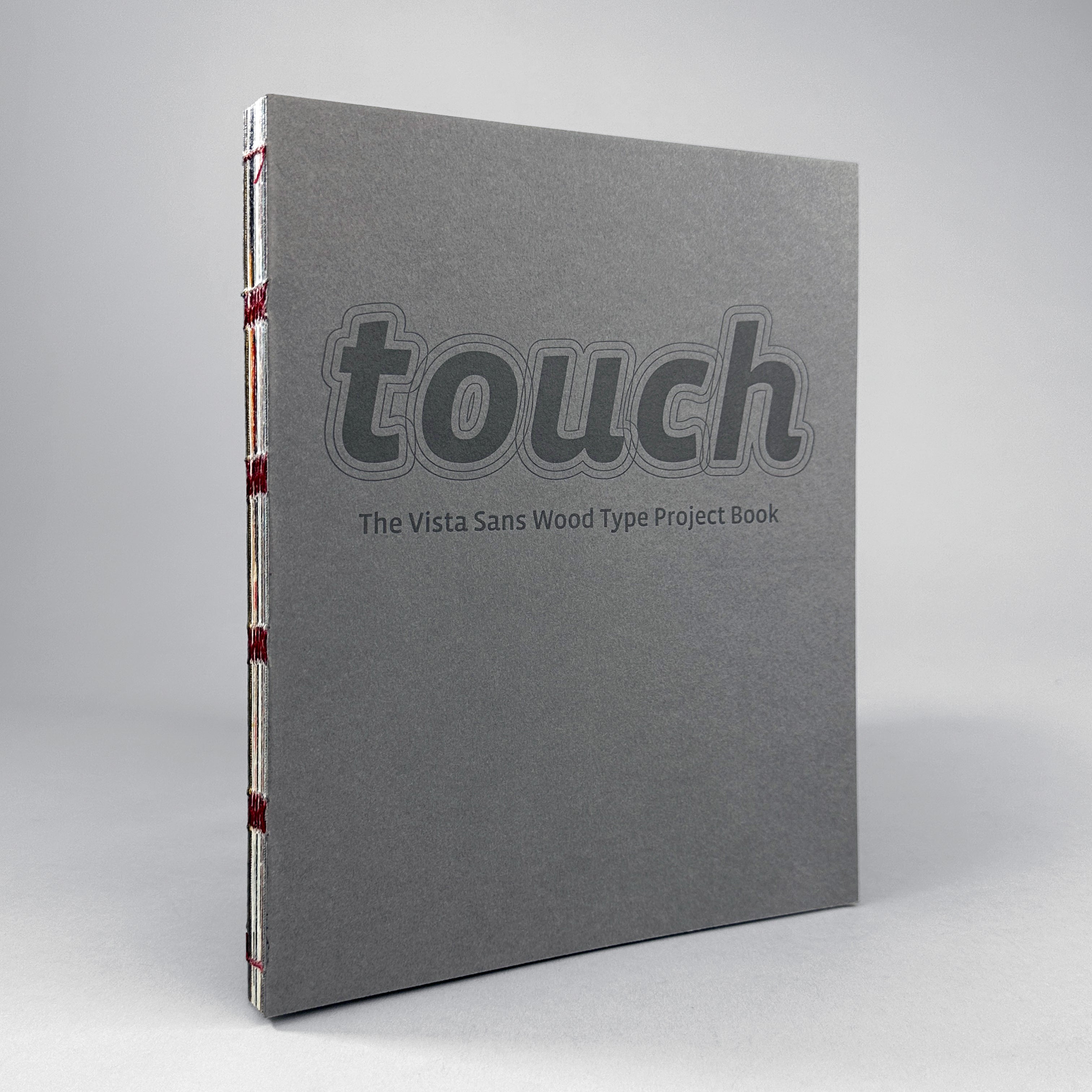 Touch: The Vista Sans Wood Type Project Book – Draw Down