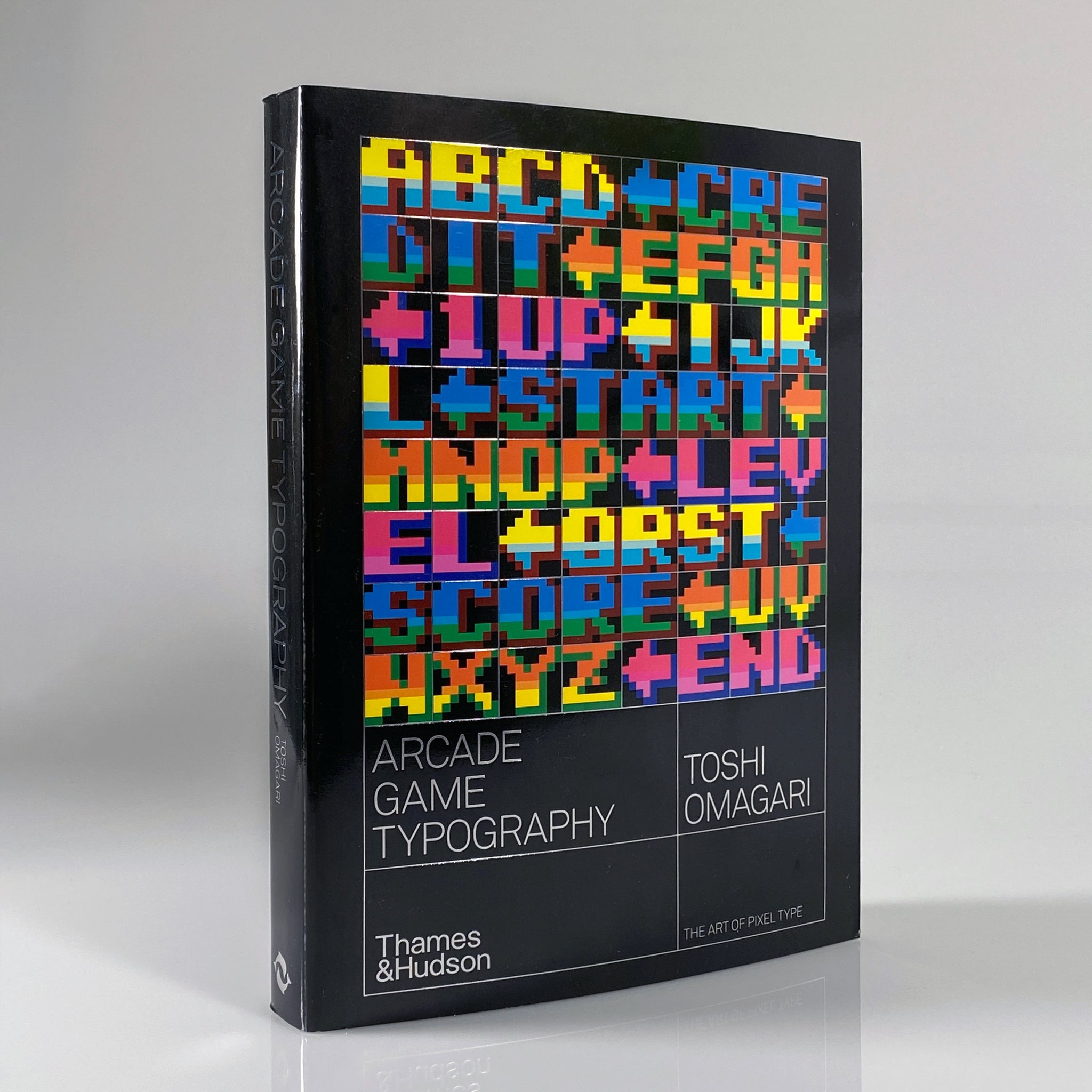 Arcade Game Typography: The Art of Pixel Type – Draw Down