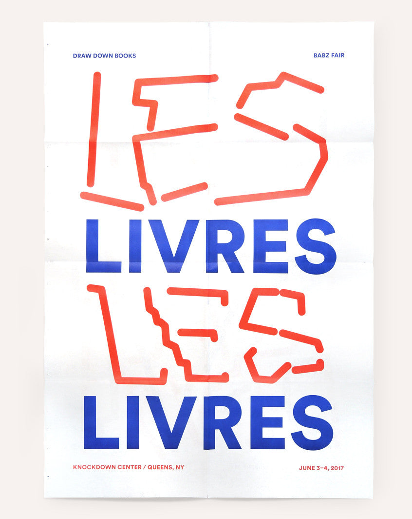 BABZ Les Livres Poster (2017) – Draw Down