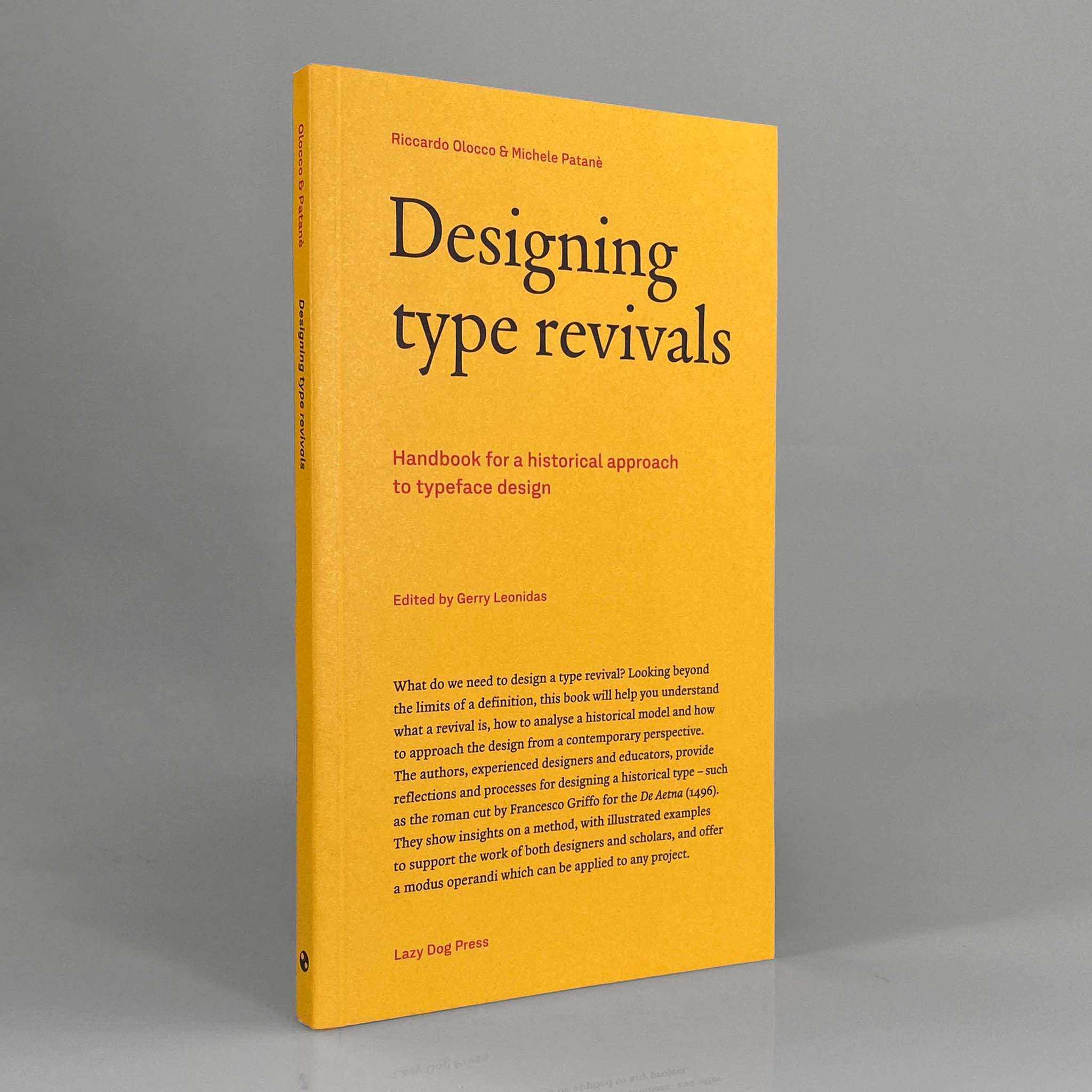 Designing Type Revivals – Draw Down