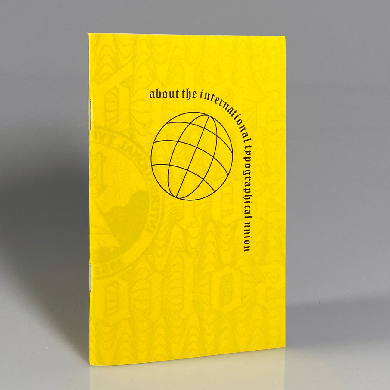 About the International Typographical Union – Draw Down