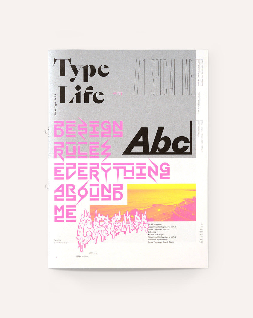 Type Life: Issue #1.v2 - Special Lab – Draw Down